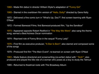 Barbra Streisand - JukeBox | PPSX