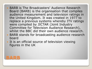 Barb research | PPT