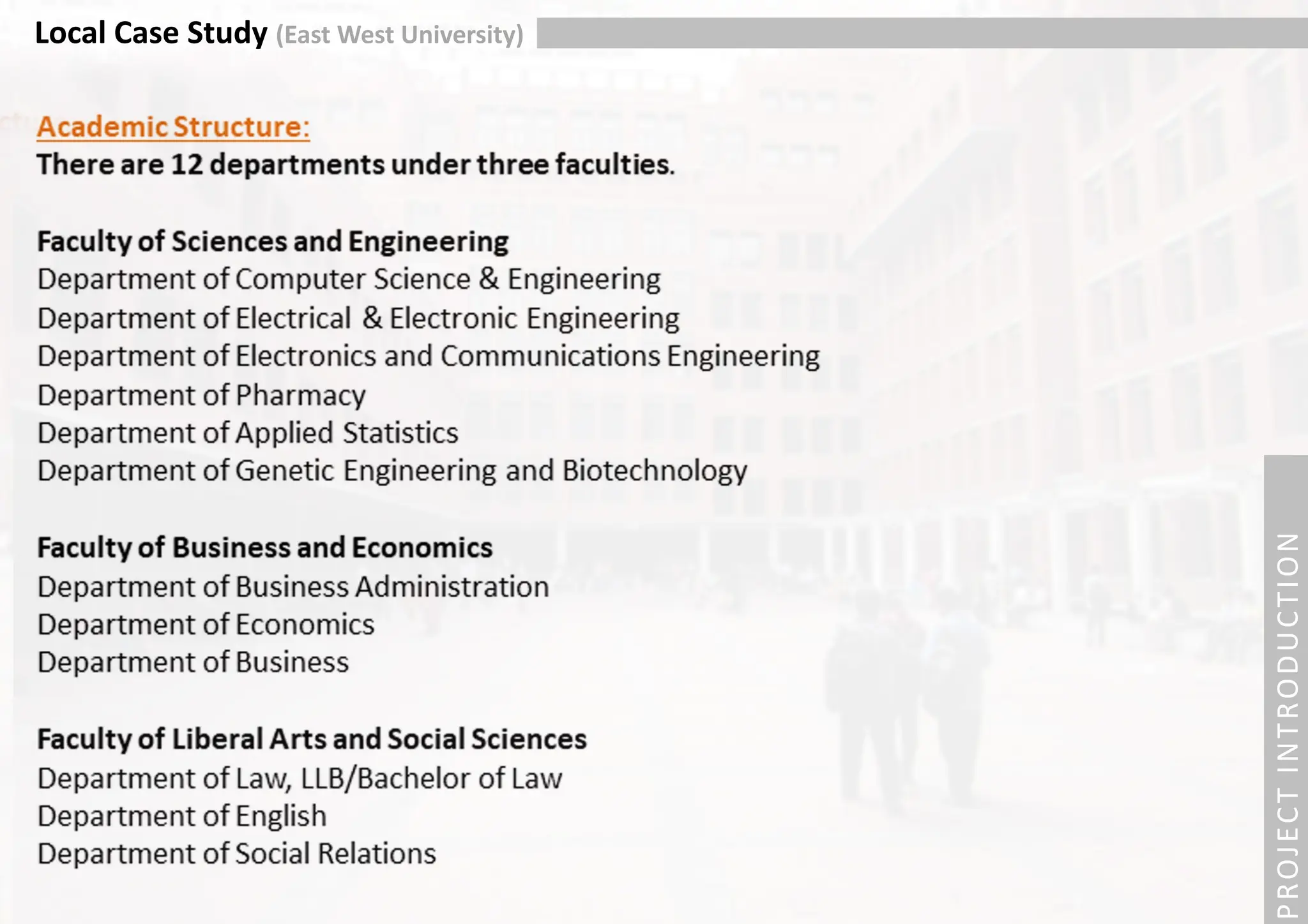 University Case Study Bangladesh | PDF