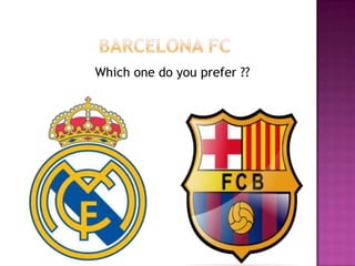 Barca | PPTX