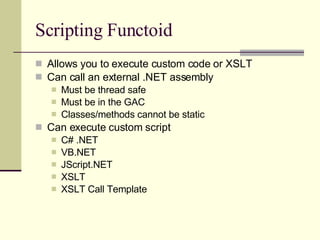 Using the BizTalk Mapper | PPT
