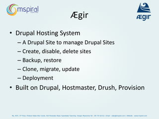 Drupal Hosting on Ægir and Nginx | PPT