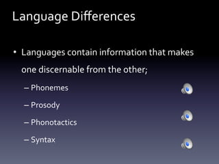 Automatic Language Identification | PPT