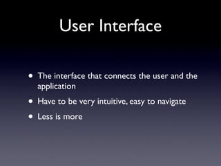 Designing User Interface for Mobile Content in Flash lite | PPT