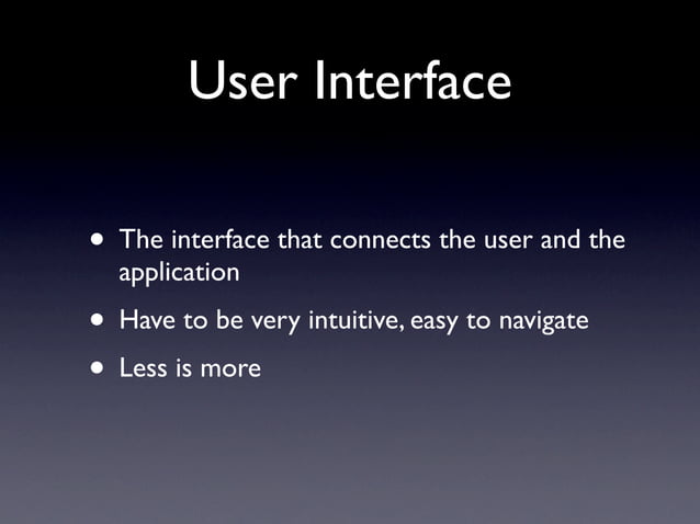 Designing User Interface for Mobile Content in Flash lite | PPT