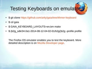 Firefox OS : Designing Khmer Keyboard and Fonts | PDF | Operating ...