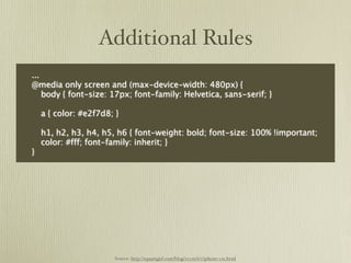 CSS for Mobile | KEY