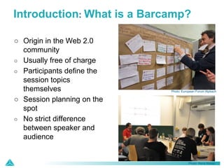Assessing Barcamps: Incentives for Participation in Ad-Hoc Conferences ...