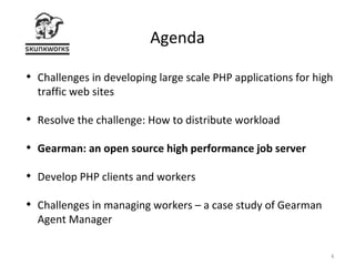Gearman and asynchronous processing in PHP applications | PPT | Web Development | Internet