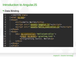 AngularJS Framework | PPT