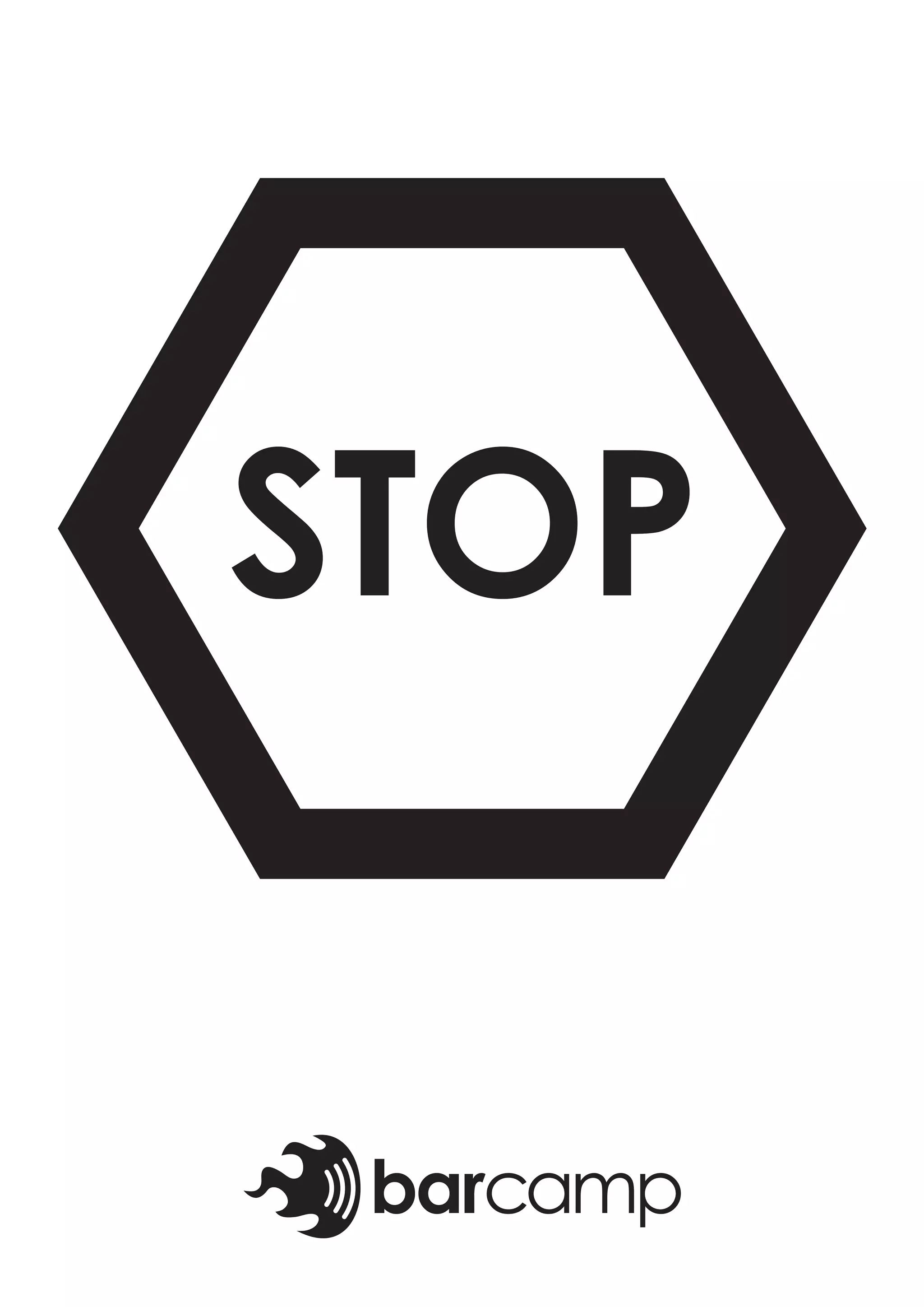 Barcamp Signs and Pictograms | PDF