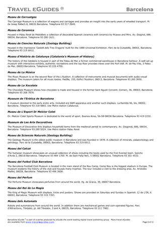 Barcelona guide | PDF