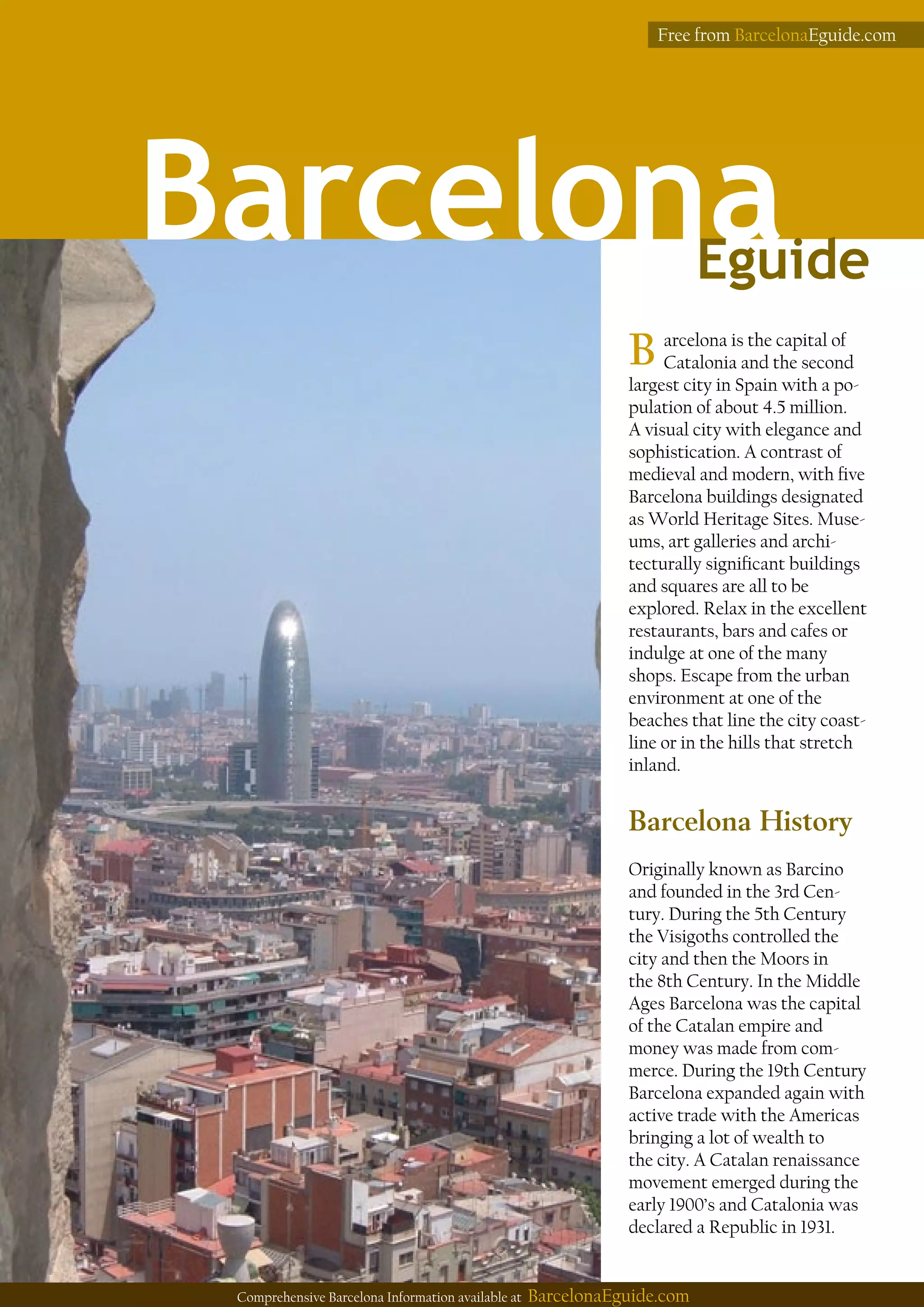 Barcelona travel-guide | PDF