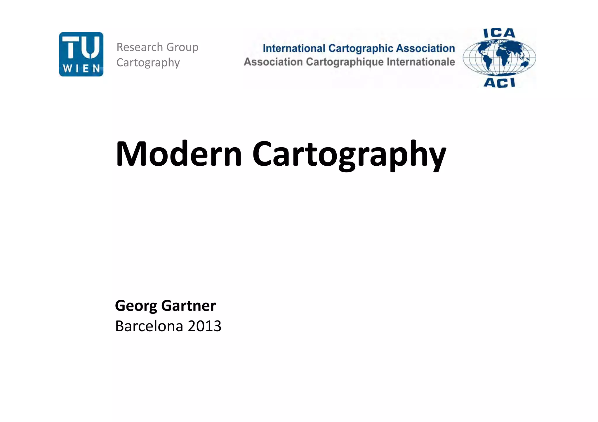 Modern cartography | PDF