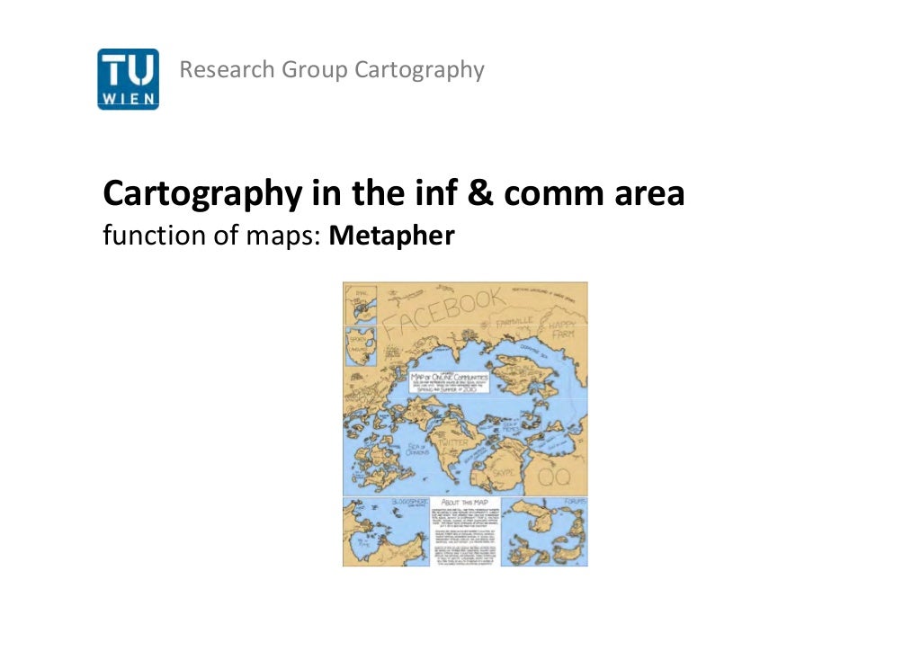 Modern cartography