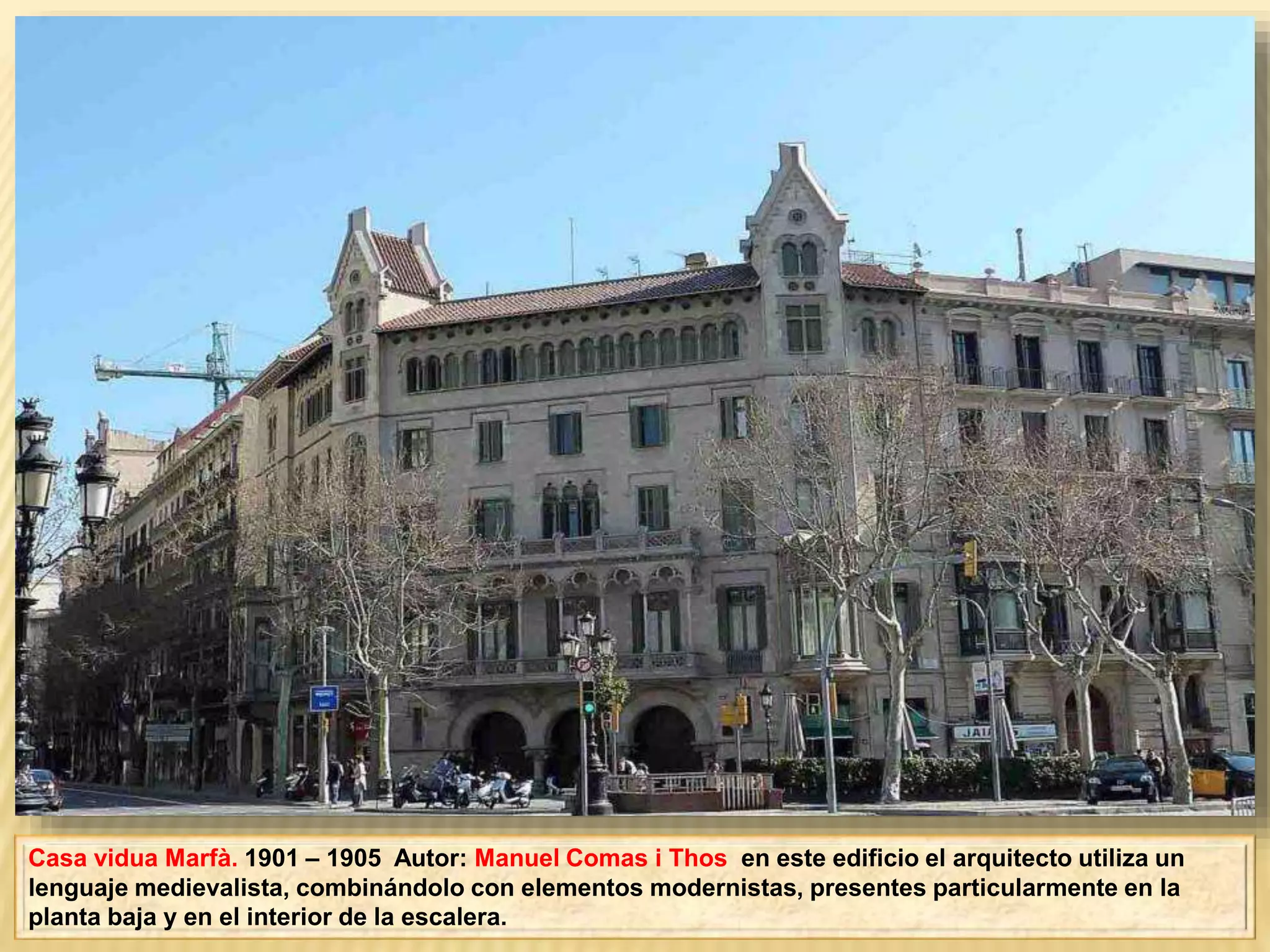BARCELONA 28 - CASA VIUDA MARFA | PPT