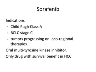 Barcelona clinic liver cancer (bclc) staging | PPTX