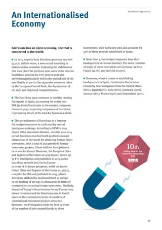 Barcelona Data Sheet 2015 | PDF