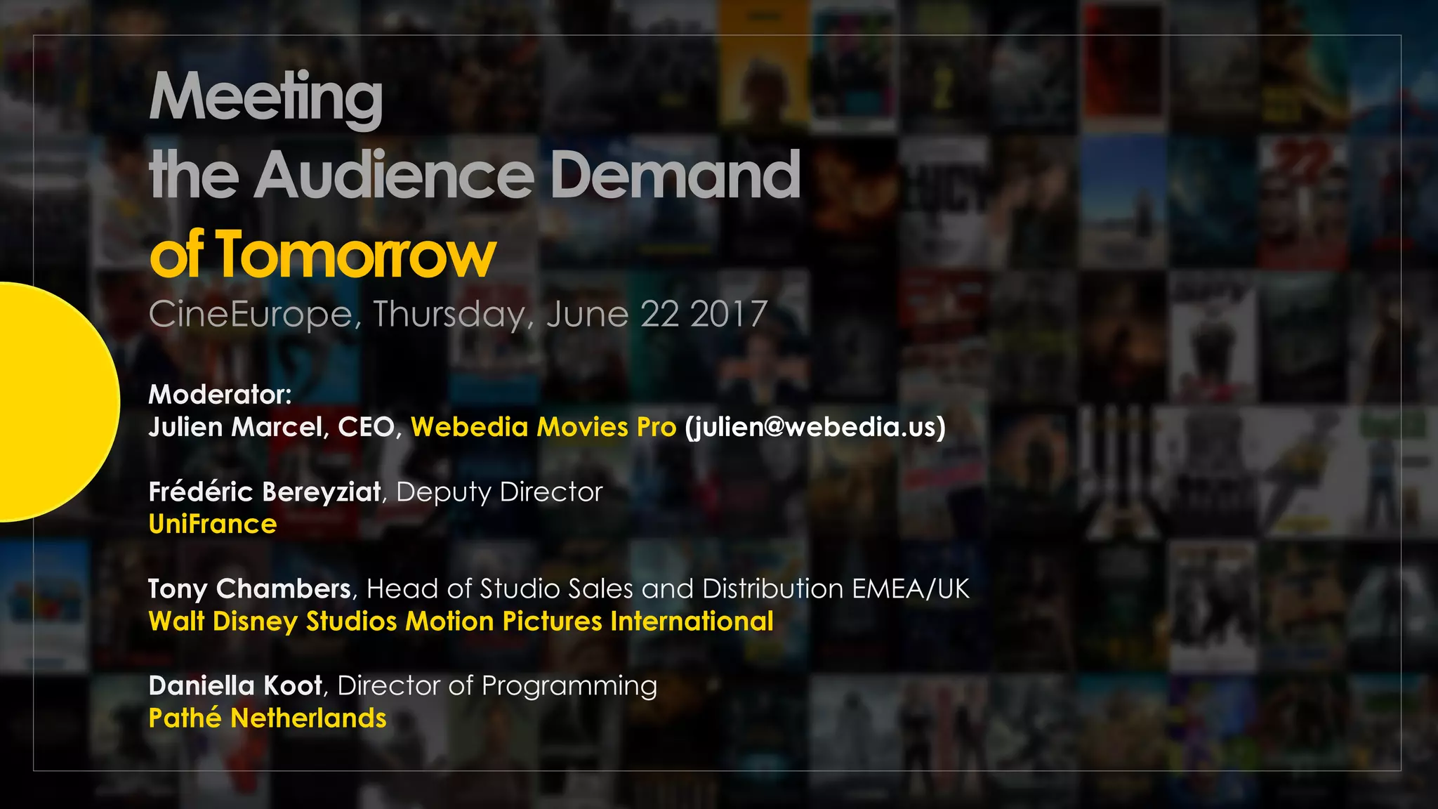 Meeting the Audience Demand of Tomorrow | PPT
