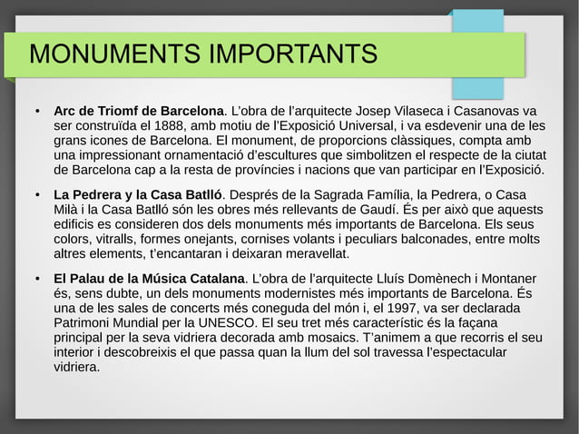 Barcelona paula mur final | PPT