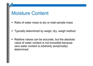 Applications for Water Activity and Sorption Isotherms in ...