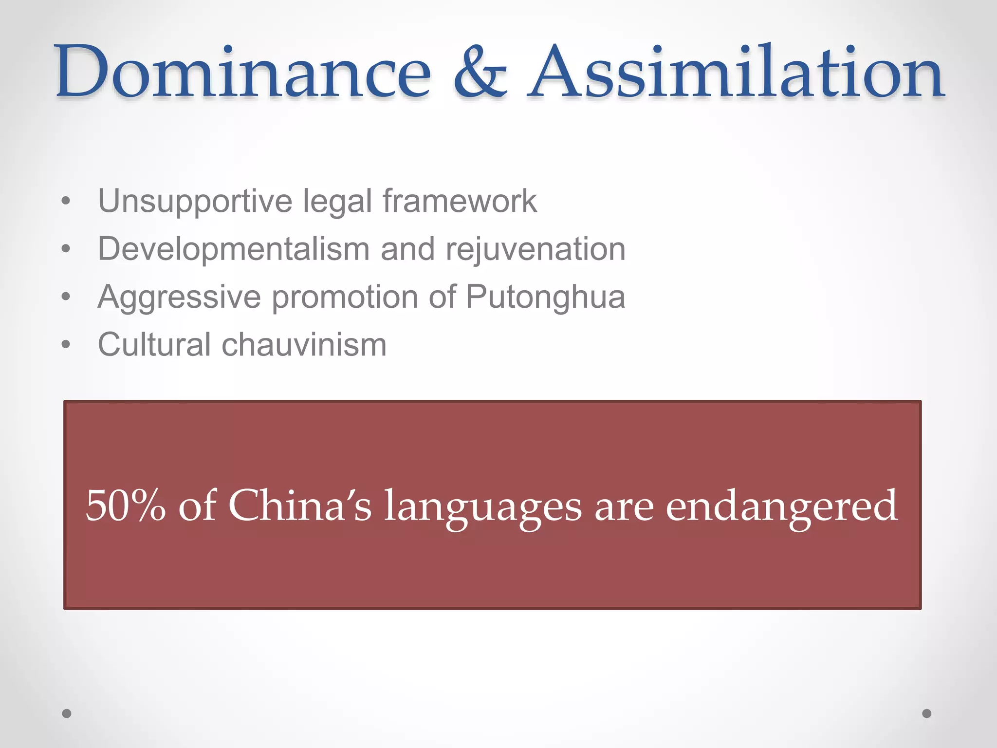 Linguistic Diversity and Language Revitalization in Tibet | PPT | Free ...