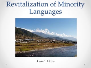 Linguistic Diversity and Language Revitalization in Tibet | PPT