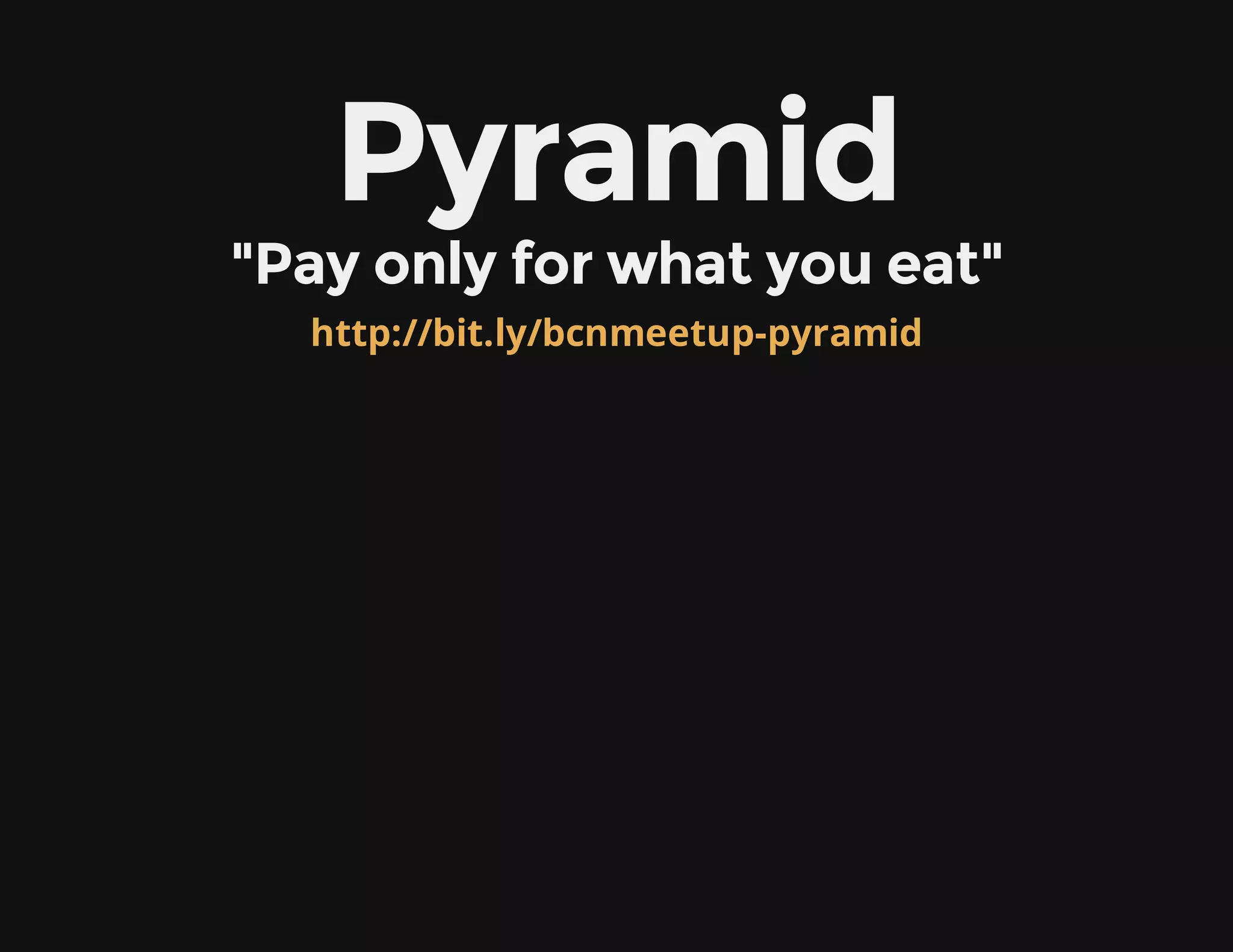 Introduction to Pyramid | PPT