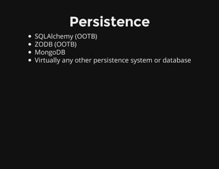 Introduction to Pyramid | PPT