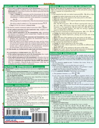 Bar charts quickstudy algebra vol 1 | PDF