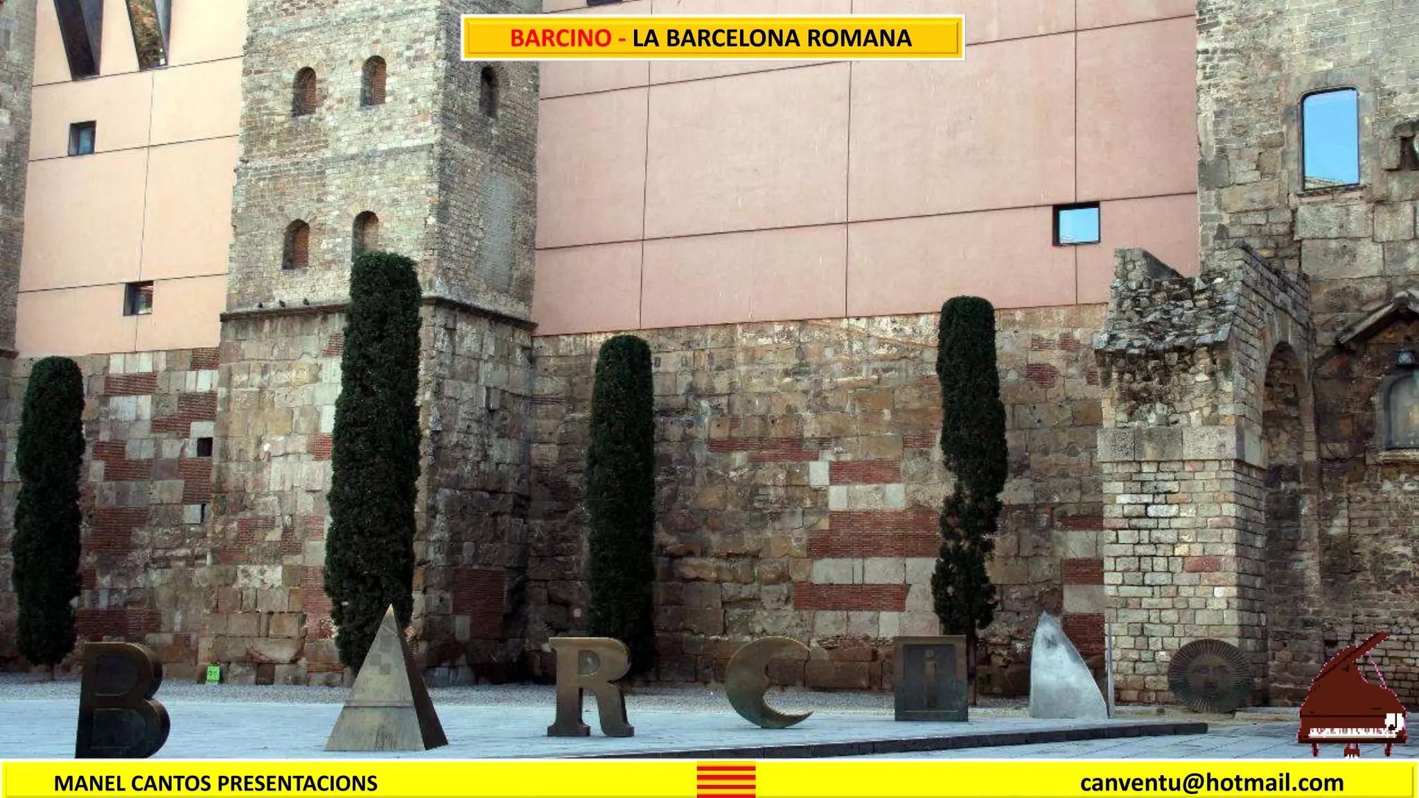 BARCINO - BARCELONA ROMANA - CATALA | PPSX