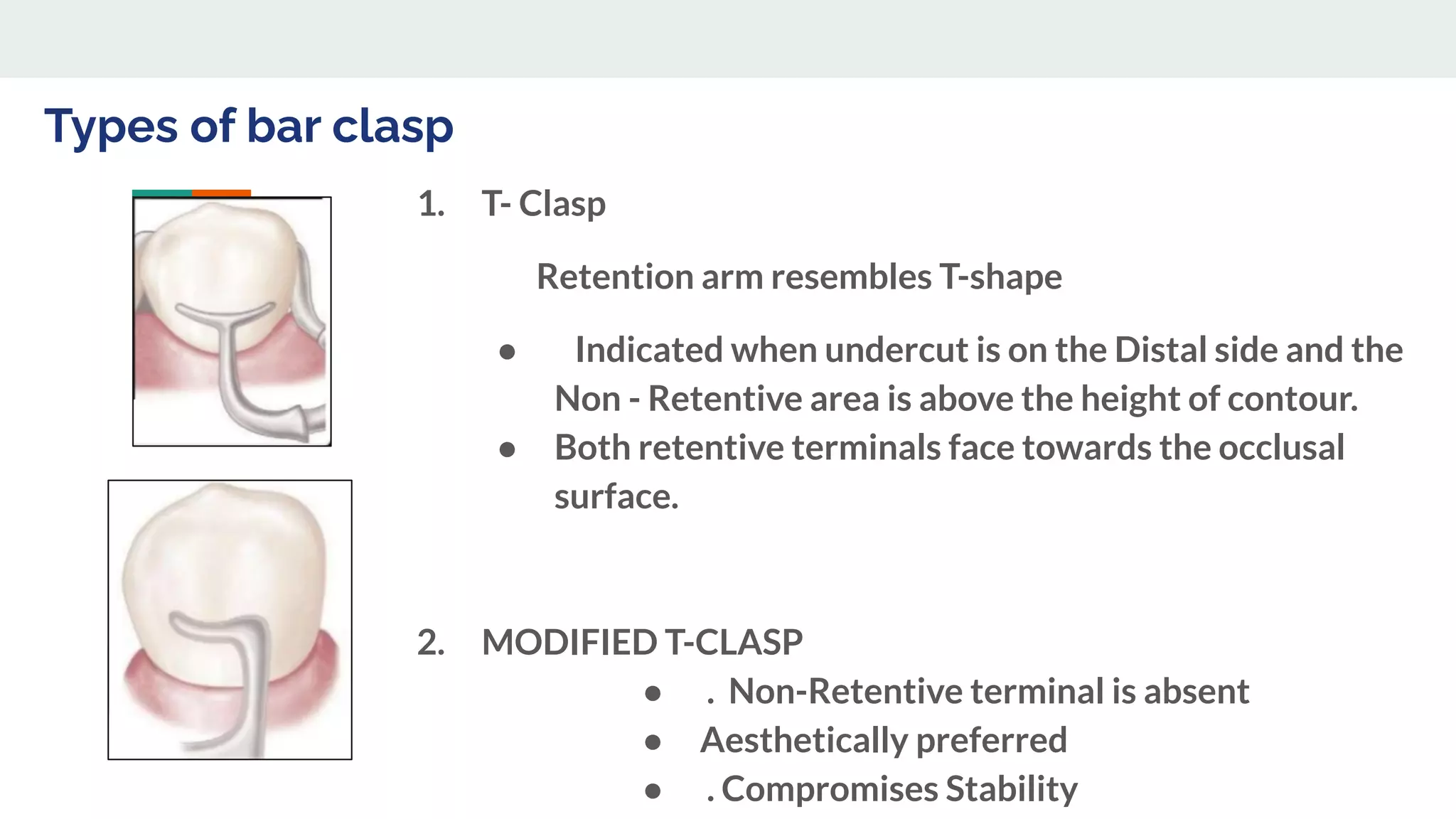 Bar Clasp | PDF