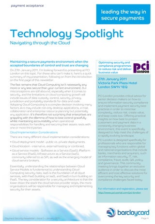 Barclaycard Payment Security Newsletter Jan11 | PDF