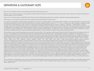 Ben van Beurden – Barclays CEO Energy-Power Conference in New York, New ...