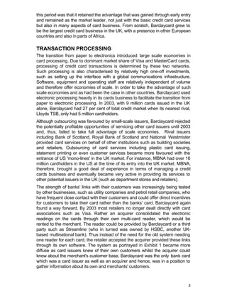 Barclays case bs | PDF