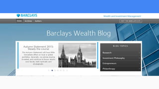 Barclays digital strategy | PPTX