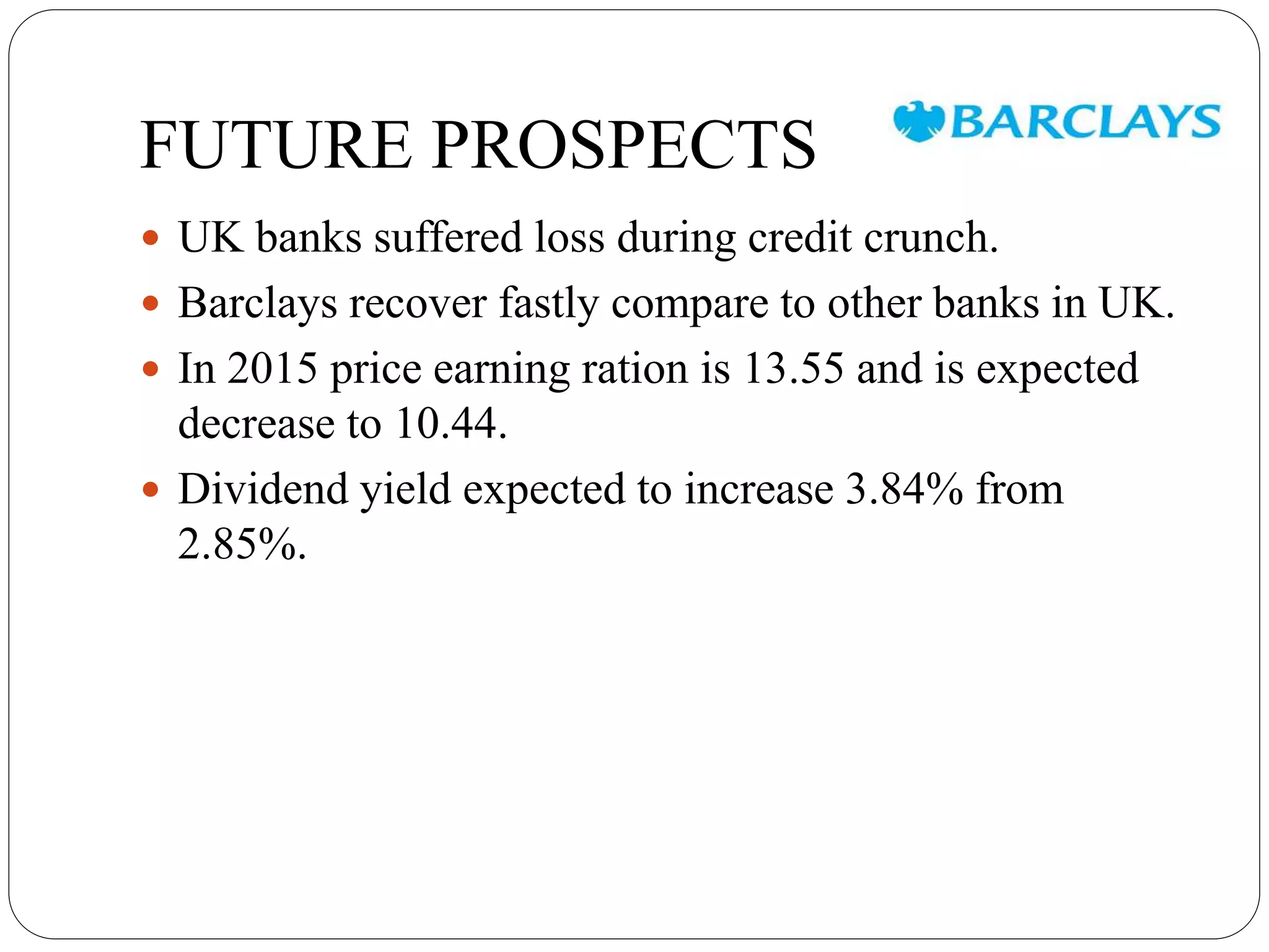 BARCLAYS INVESTMENT BANK. | PPTX