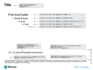iShares Template Resdesign | PPT