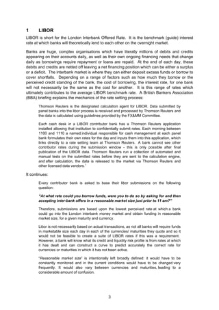 Barclays Libor Scandal | PDF