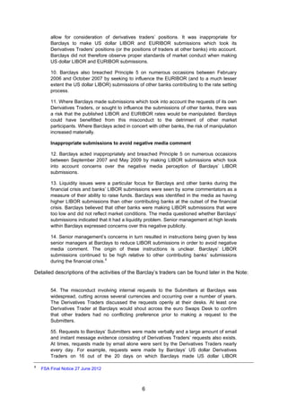 Barclays Libor Scandal | PDF