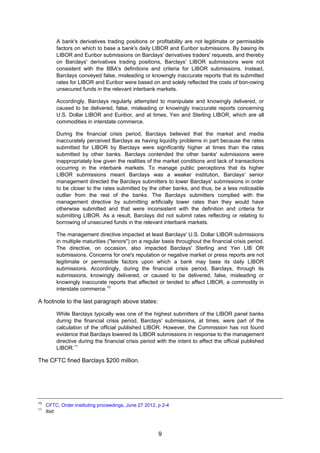 Barclays Libor Scandal | PDF