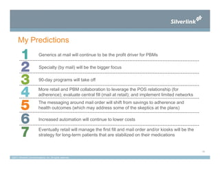 Mail Order Pharmacy - Value, Tactics, Challenges | PDF