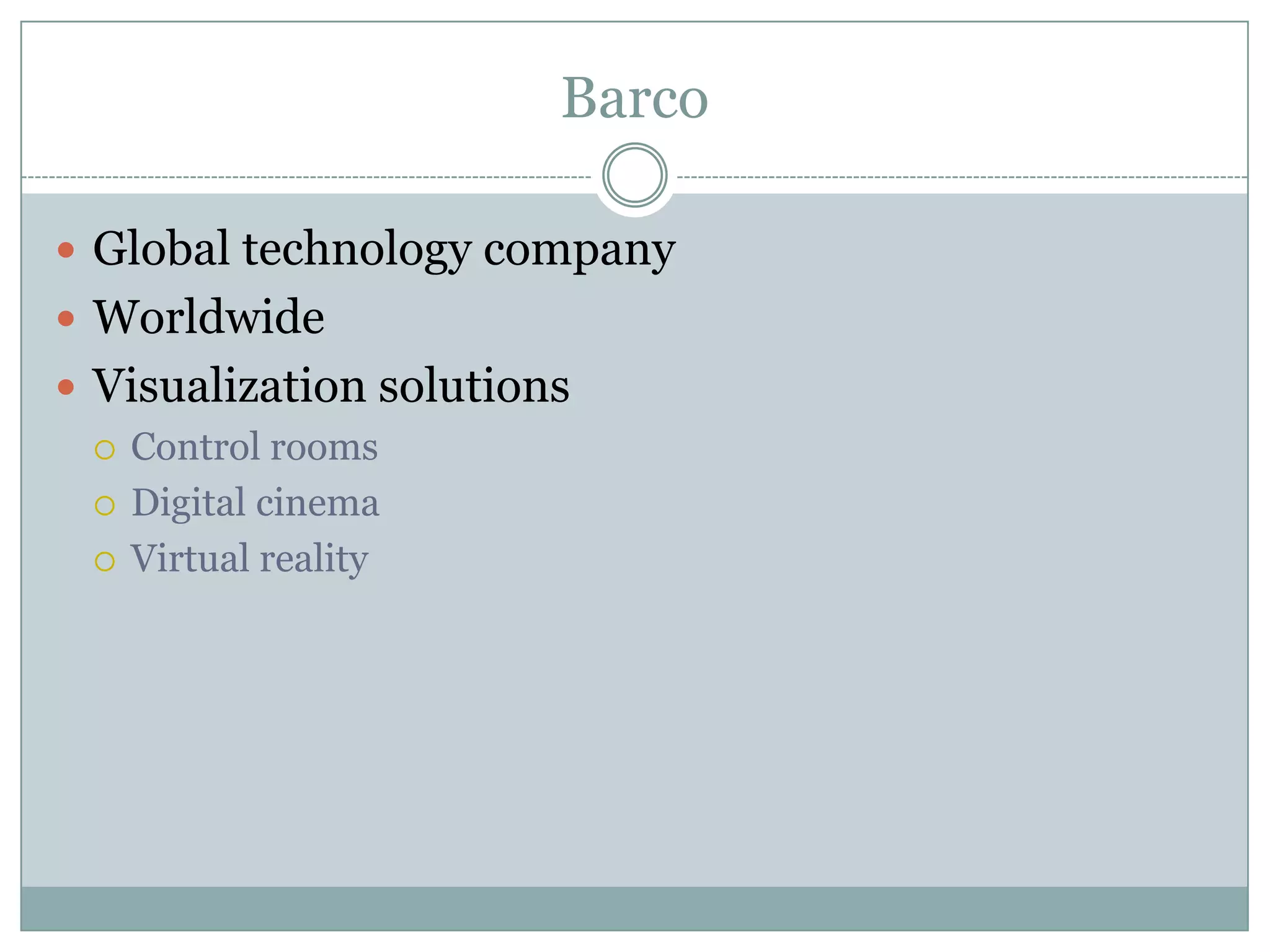 Meryem Tunceli - Barco | PPTX