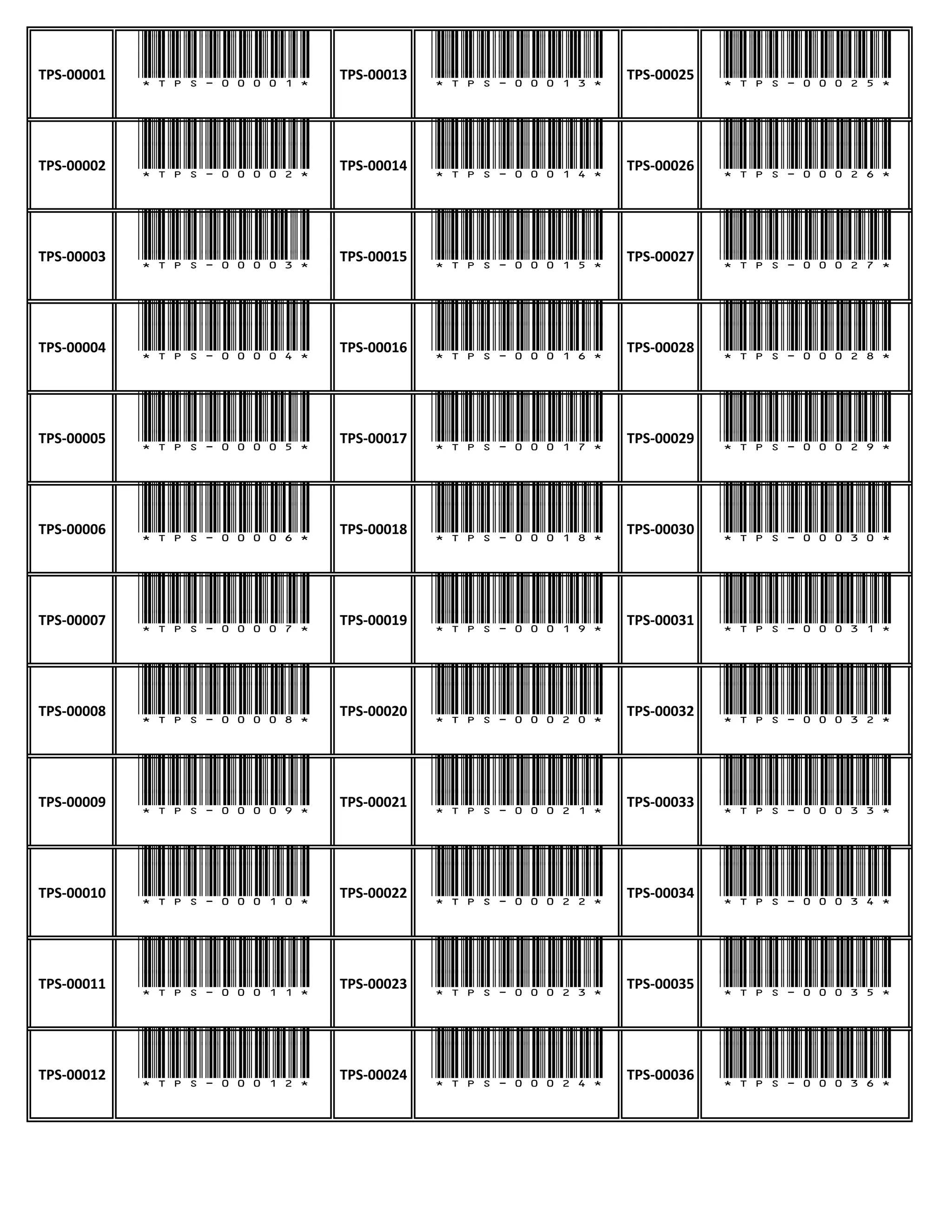 Barcode Sample onlinetps.com
