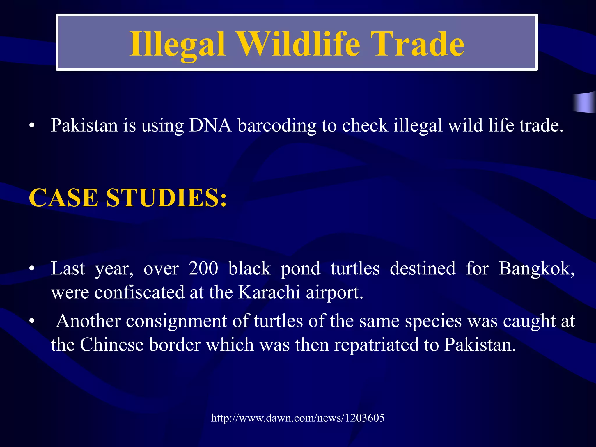 DNA BarcodING IN ANIMALS | PPT