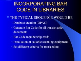 barcode that learn by all department that how barcode is working | PPT