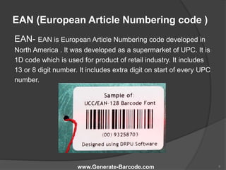 Types and Applications of Linear Barcode | PPSX
