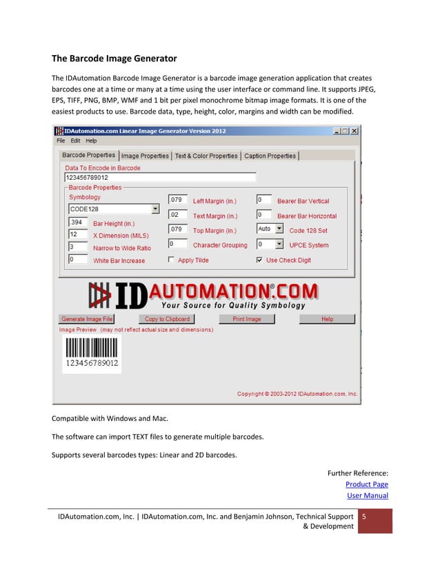 Barcode Educational Guide - IDAutomation.com | PDF