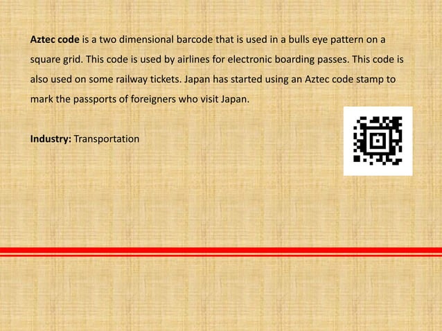 Barcode invention & evolution | PPT