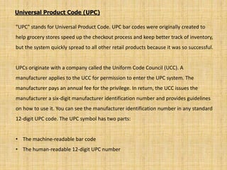 Barcode invention & evolution | PPT